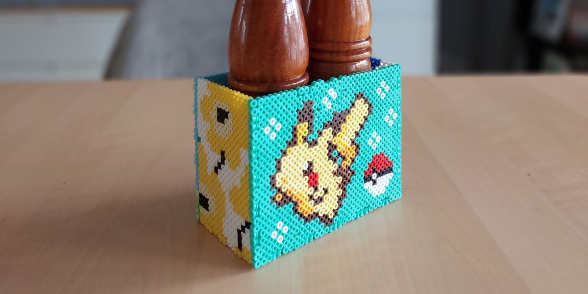 Pikachu Box: Perler Bead Diary - KeiMade Blog - Arts & Crafts inspired ...