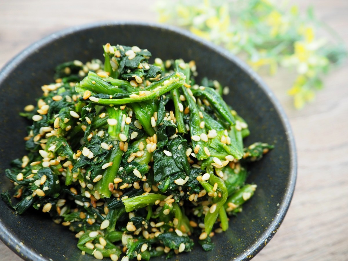 🏠 Horenso no Gomae - Easy Tasty Japanese Spinach Salad Recipe - KeiMade ...