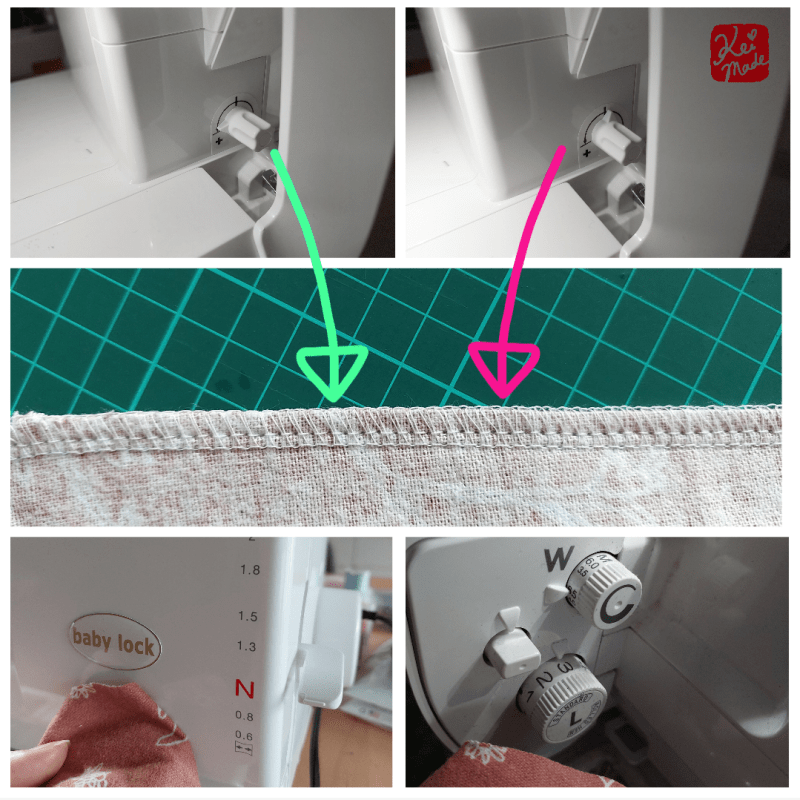 Babylock overlocker settings for serging common & specialty fabrics ...