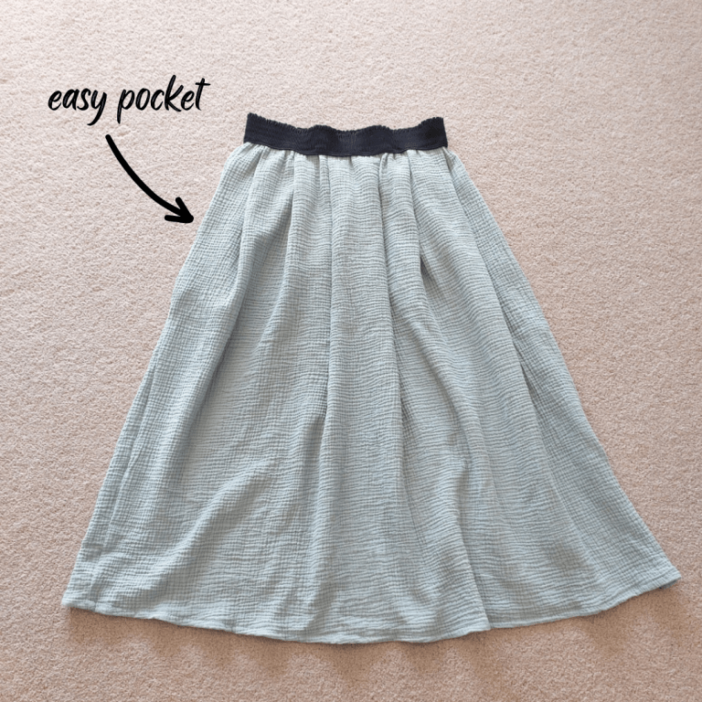 Easiest way to Sew Seam Pockets (for absolute beginners) - KeiMade Blog ...