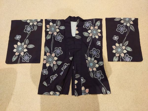 Making a Japanese apron from a kimono - Step by step - KeiMade Blog ...