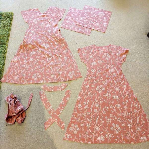 How to make a Wrap Dress: Sewing pattern & steps - KeiMade Blog - Arts ...