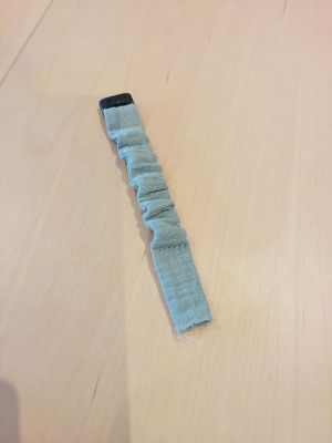 DIY Scrunchie Watch Band: Making the Fitbit... fit. - KeiMade Blog ...