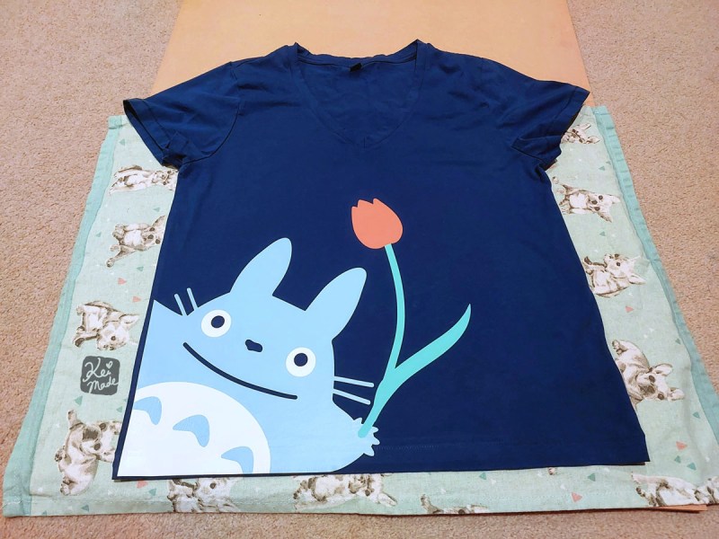 Layering Siser HTV: Making a Totoro T-shirt - KeiMade Blog - Arts ...