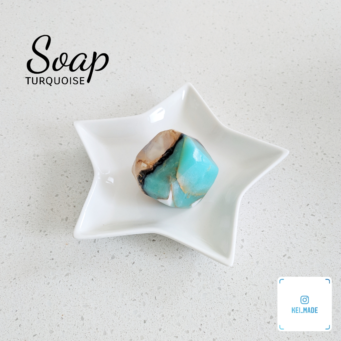 Marbled Gemstone Soap Recipe: DIY Melt & Pour Art - KeiMade Blog - Arts & Crafts inspired by ...