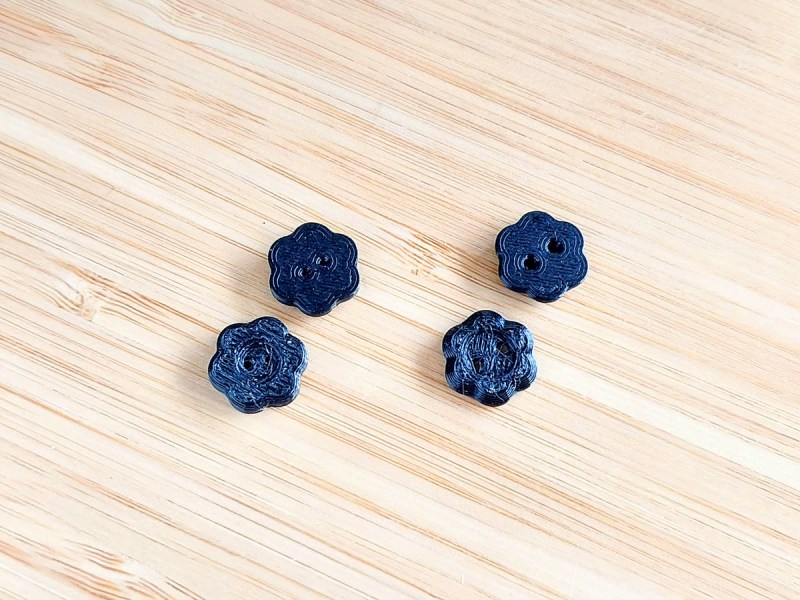 3D Printing Flower Buttons with Fusion360 - KeiMade Blog - Crafts ...