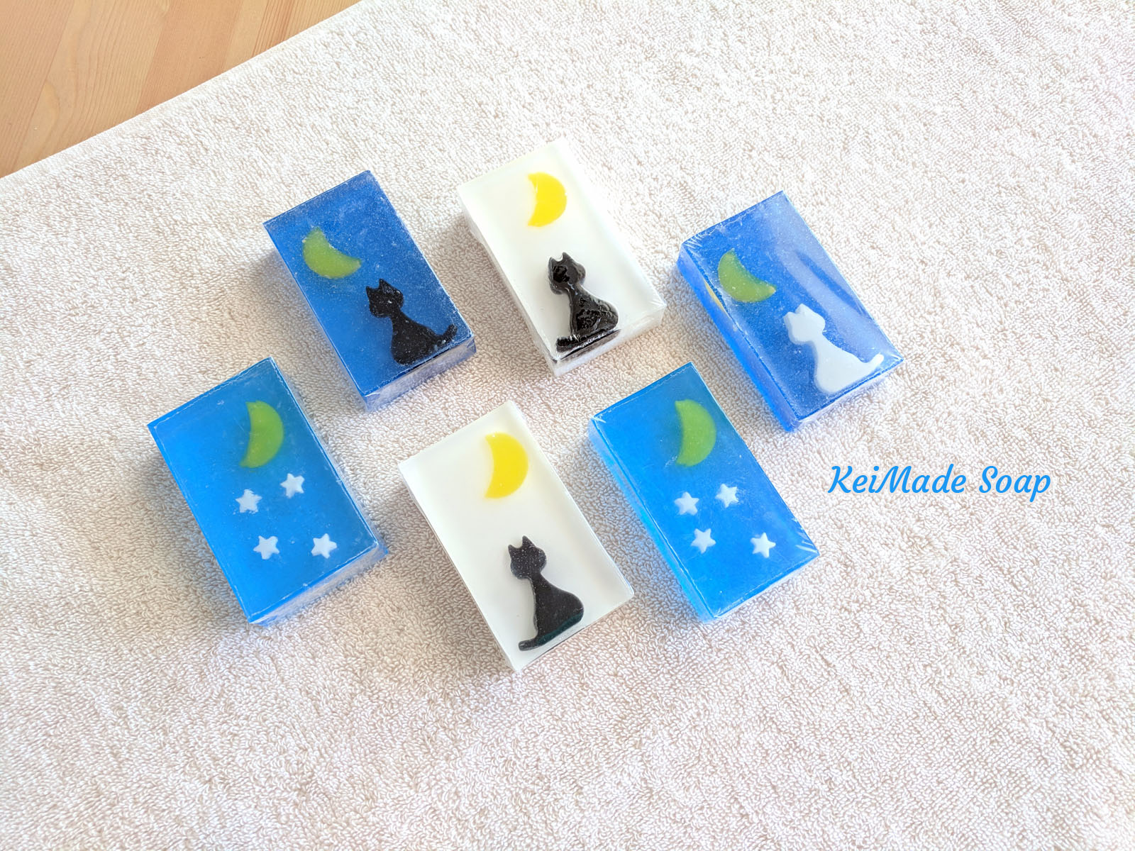 Starry Night Soap Bar Recipe - KeiMade Blog - Crafts & Travel inspired ...