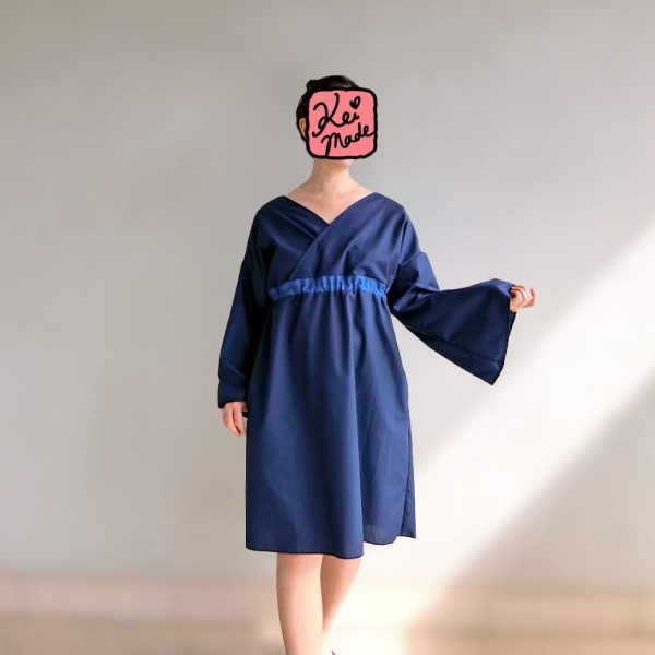 How to sew a Kimono Style Dress (free pattern) - KeiMade Blog - Arts ...