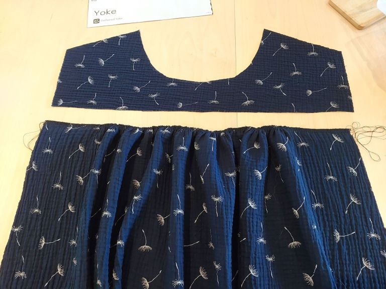 How to sew a Gathered Yoke Dress v2 (free pattern) - KeiMade Blog ...