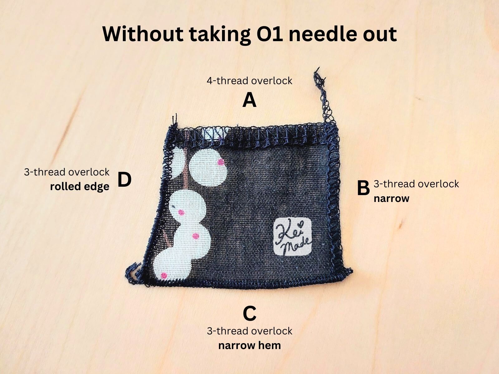 Rolled Edge vs. Narrow Hem vs. Narrow: Baby Lock's 3-Thread Overlock ...